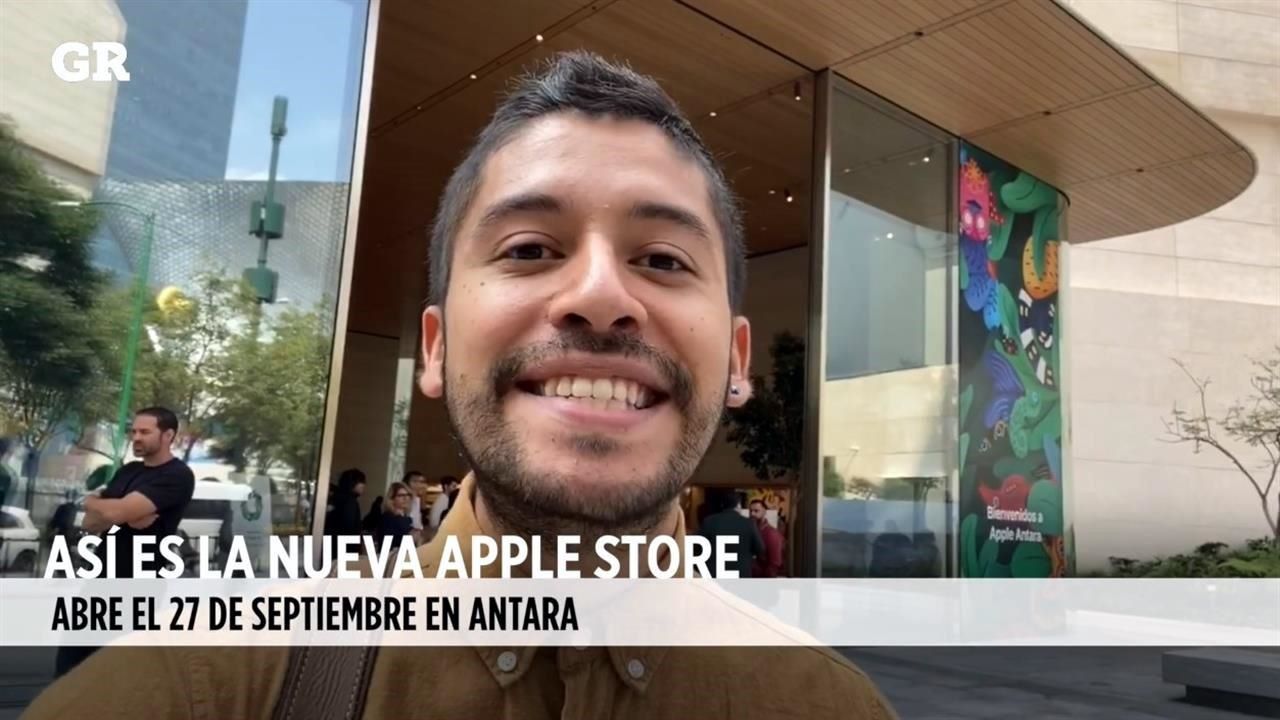 Así es la nueva Apple Store en México