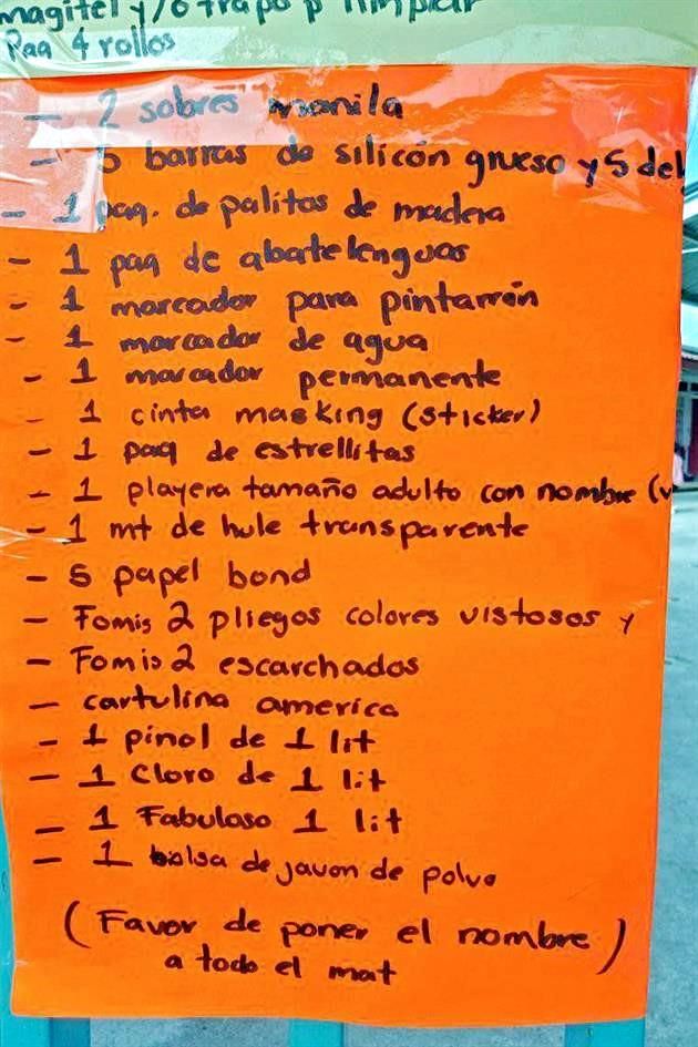 Spanish Menu Project Examples