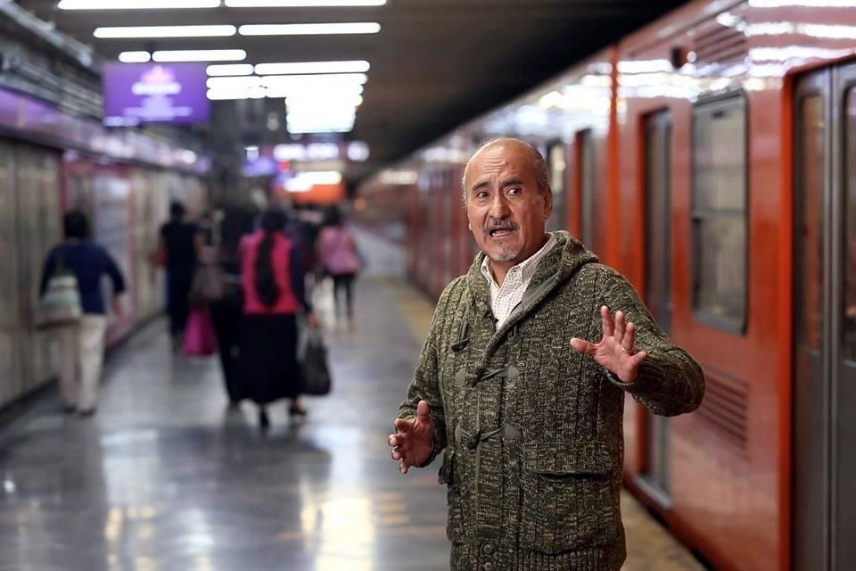 El primer conductor del Metro