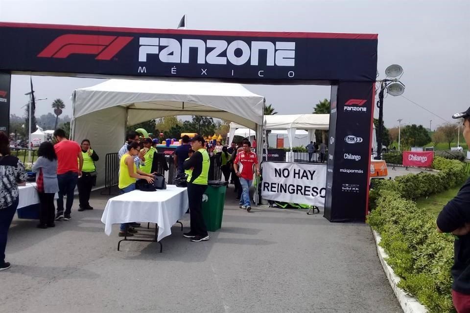 cancha.com --- Tiene sus detalles la Fan Zone de F1