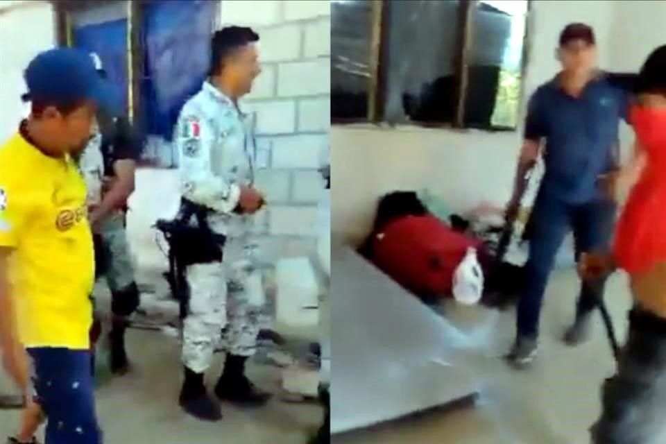 Expulsan a GN de base en Frontera Comalapa, Chiapas
