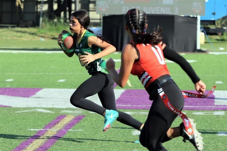 Vive 'boom' flag football en Monterrey